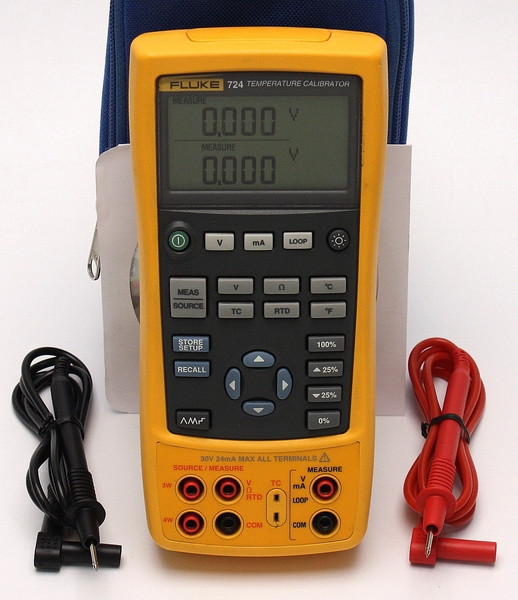 Fluke 724 Rtd Temperature Calibrator Fluke 724 Process Calib 100